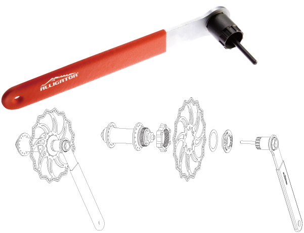 Alligator Tools | Cassette Opener and Center-Lock Tool | Cycling Boutique