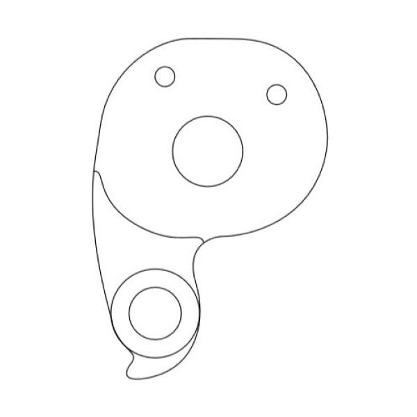 Merida Rear Derailleur Dropout Hangers, DH-024 for Big.Trail, Big.Nine ...