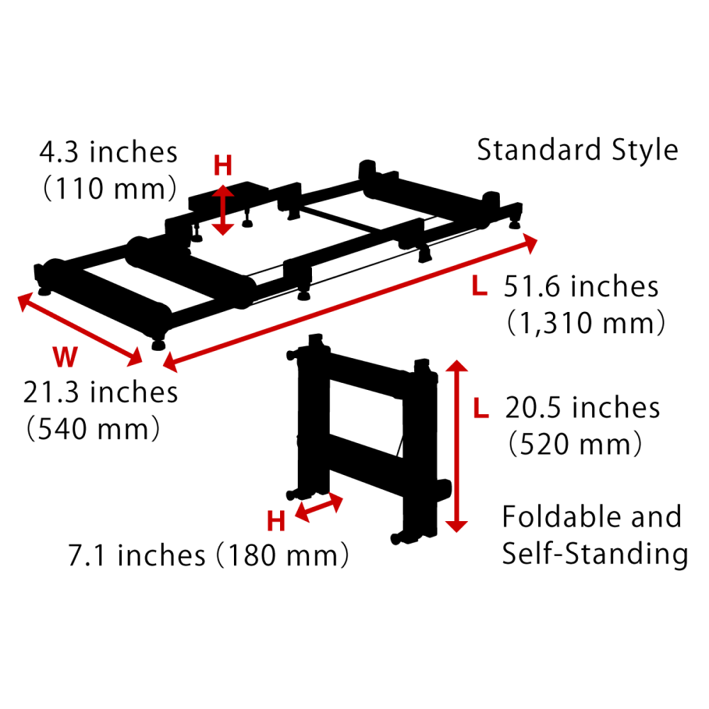Minoura Japan Indoor Trainers | Roller MoZ-Roller without Step & Guard