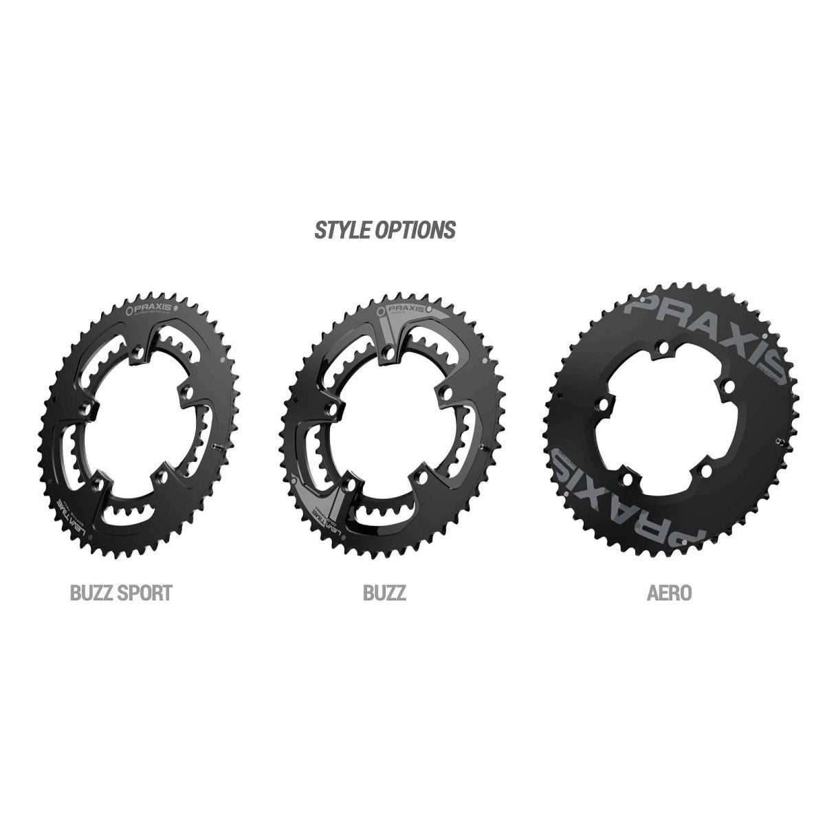 Praxis Road Chainrings | Buzz Sport, 10/11/12-Speed | Cycling Boutique