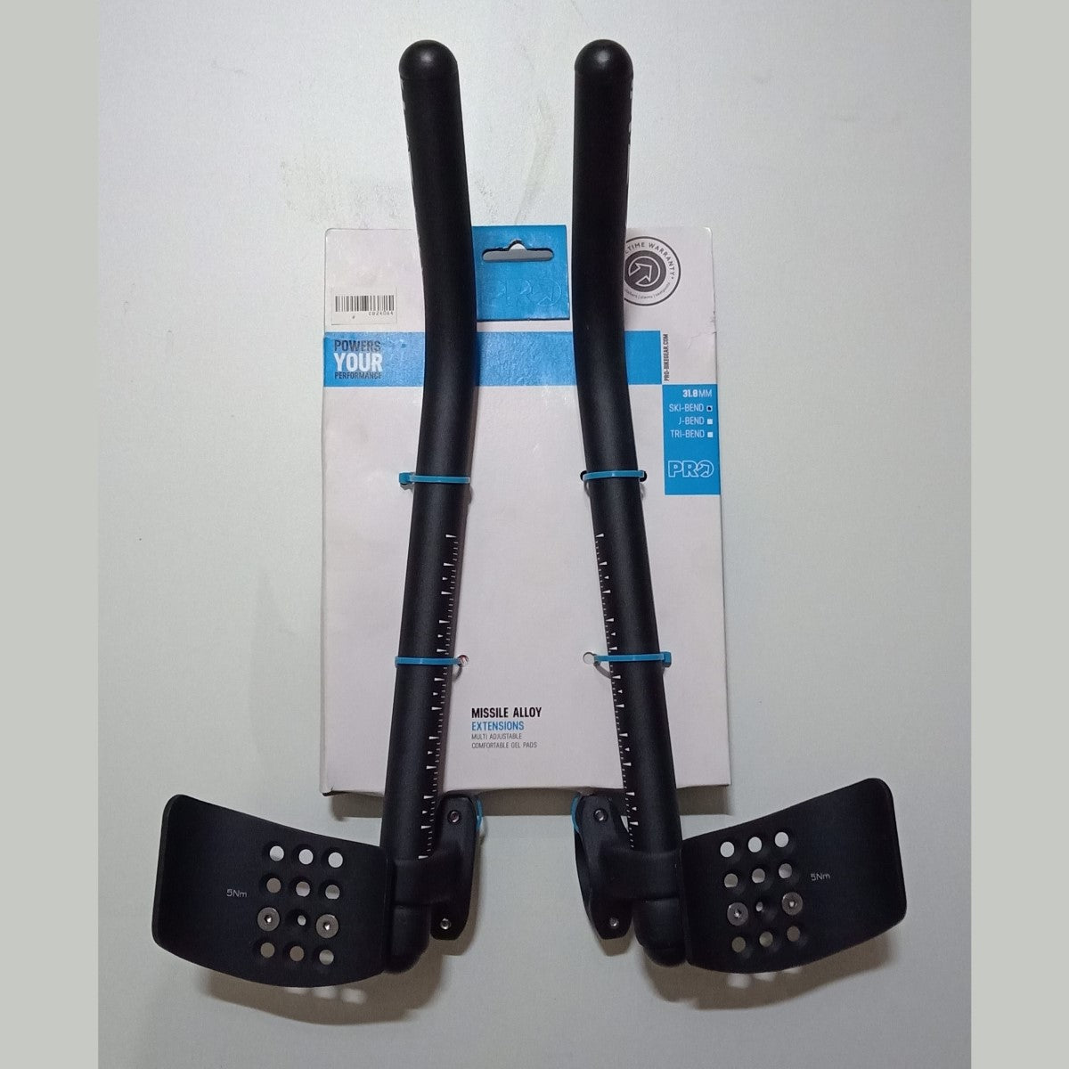 Shimano PRO Triathlon & TT Bar | Missile Ski-bend Clip-on Alloy 6061 ...