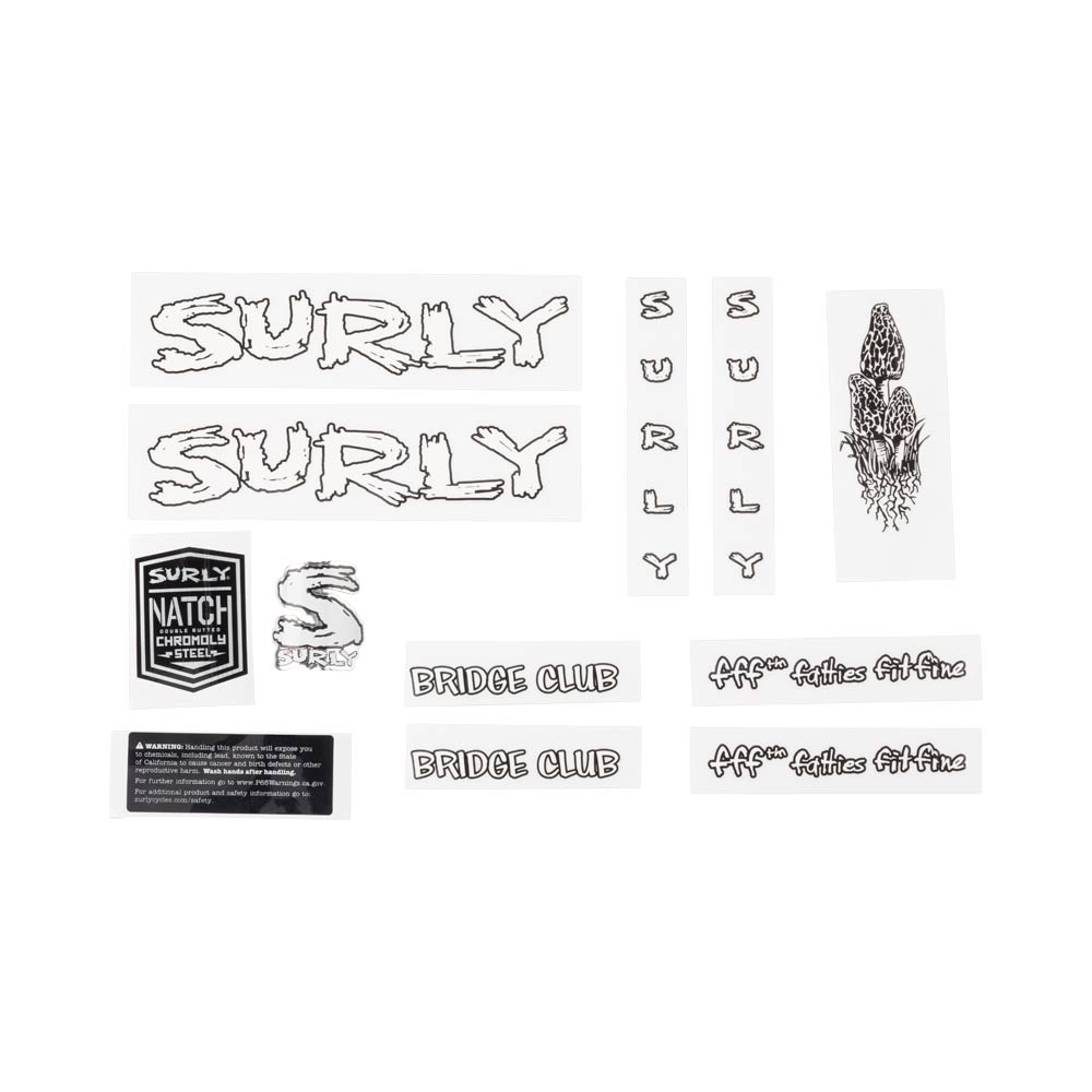Surly Decal Sets | Bridge Club | Cycling Boutique