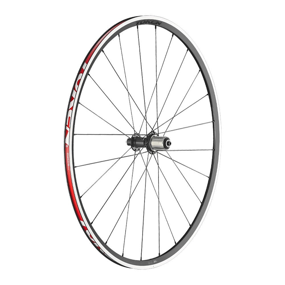 Token | Resolute C22A Super Lite Alloy Clincher Wheelset, Quick Release ...