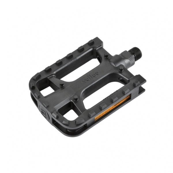 Wellgo Flat Platform Pedals | LU-883DU, Flat, Plastic, Black, Polymer ...