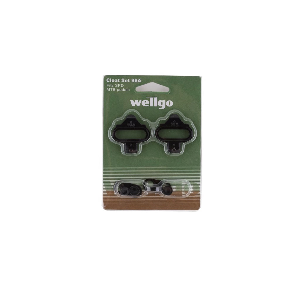 WellGo 98A SPD Cleats for MTB Pedals - Shimano Compatible | Cycling ...