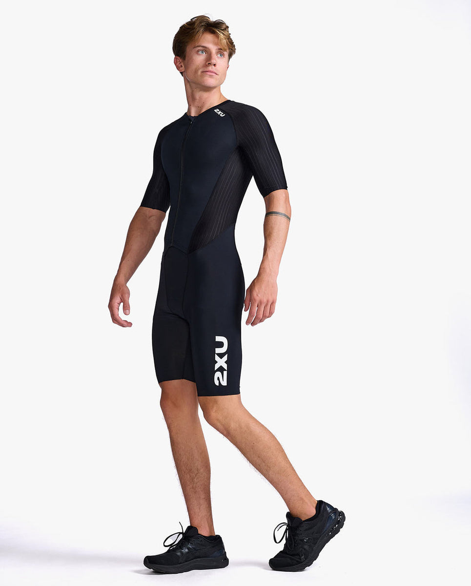 2XU Triathlon Wear | Aero Sleeved Trisuit | Cycling Boutique