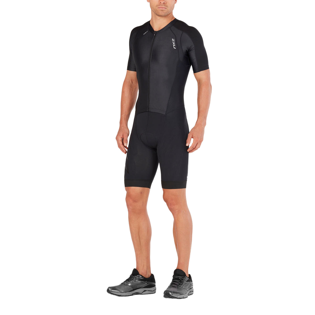 2XU Triathlon Wear | Comp Full Zip Sleeved Trisuit | Cycling Boutique