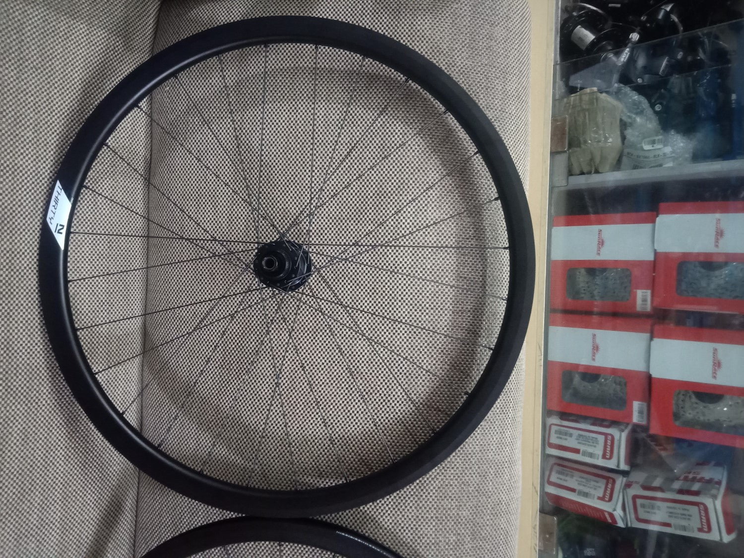 Novatec Road Disc Wheelset, 700c | Clincher, 30mm Rims, Alloy, Center ...