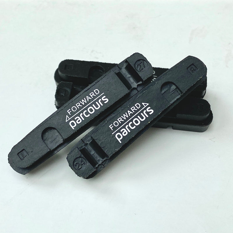 Parcours Rim Brake Pads | Carbon Wheel-Specific Pads (Set of 4 ...