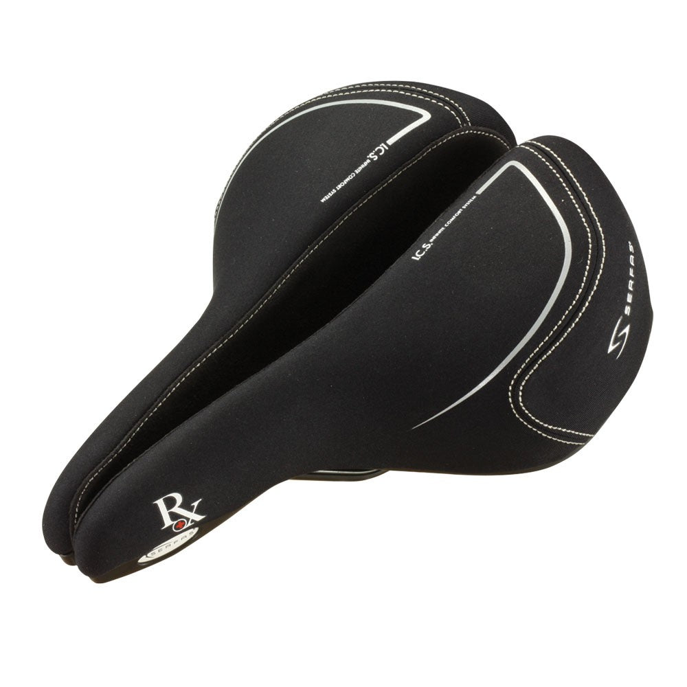 Serfas Saddle | RX-921L Men’s Road/MTB Comfort w/ Lycra Cover