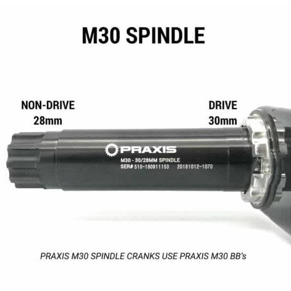 Praxis Bottom Bracket | 79mm Road M30 BB Right with R-Collet | Cycling ...