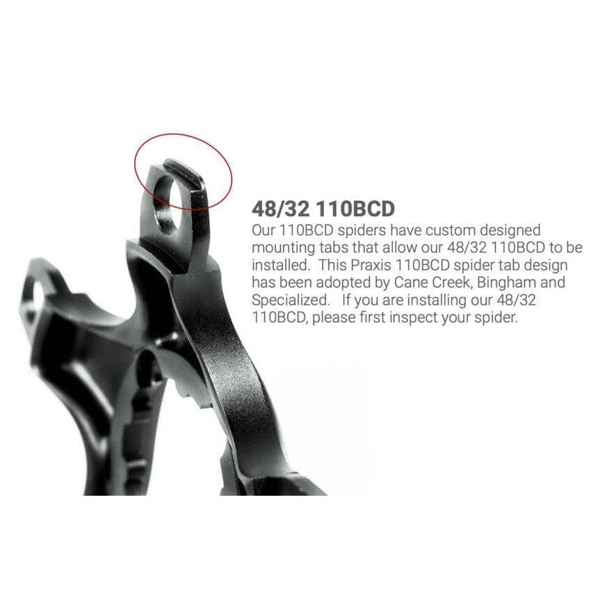 Praxis Direct Mount 110BCD Spider | Cycling Boutique