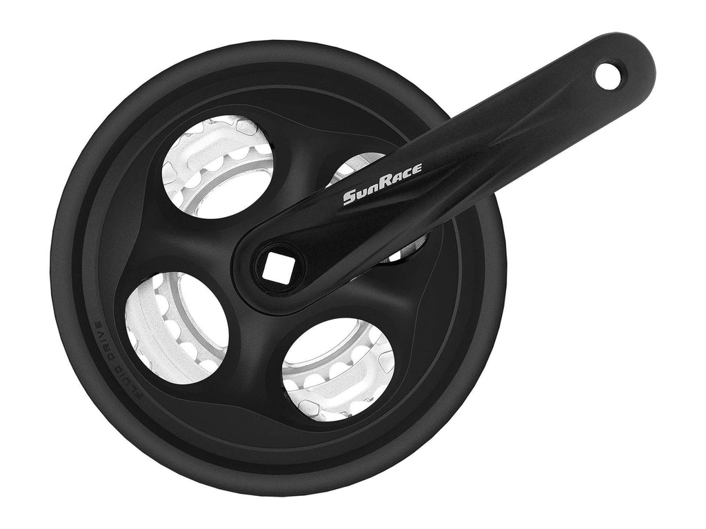 Sunrace Cranksets | FCM300 - M3, 8/7-Speed, Square Taper | Cycling Boutique