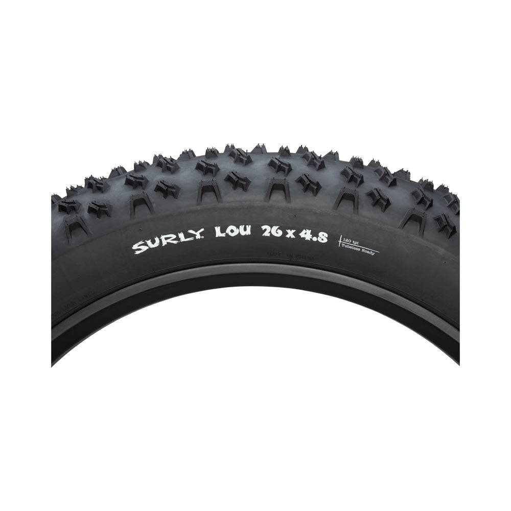 Surly Tire | Lou Rear 26" x 4.80 Ultralight Folding Tire, 120 TPI, Kev
