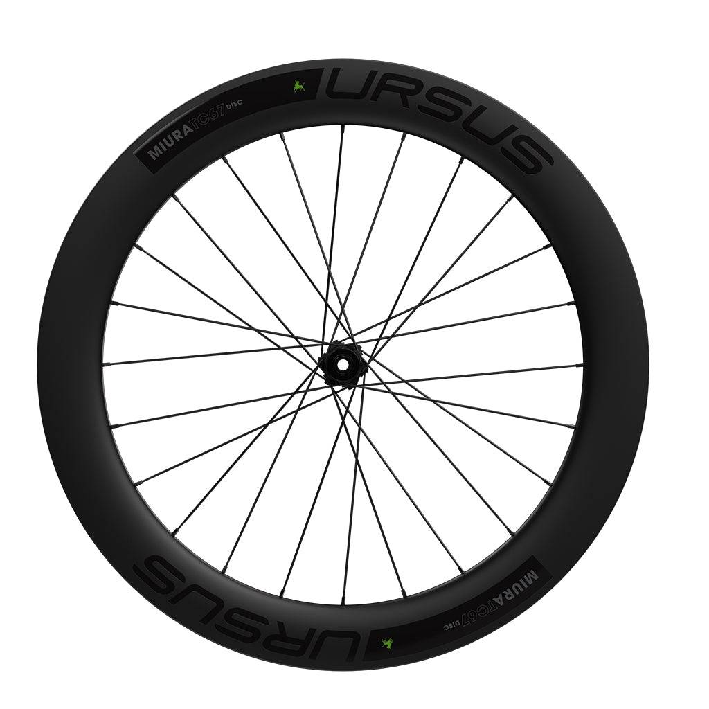 Ursus Full Carbon Wheelset | Miura TC67 Disc, w/ Ceramic Speed Bearings ...