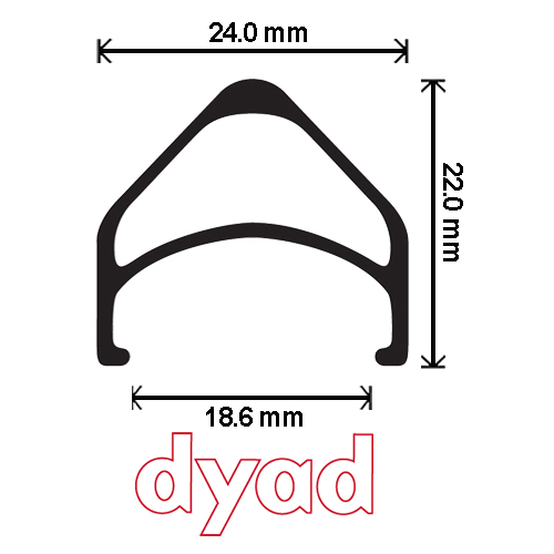 Velocity 26" Rims | Dyad, Rim Brake Compatible | Cycling Boutique