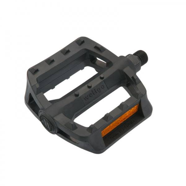 Wellgo Flat Platform Pedals | LU-984, Plastic | Cycling Boutique