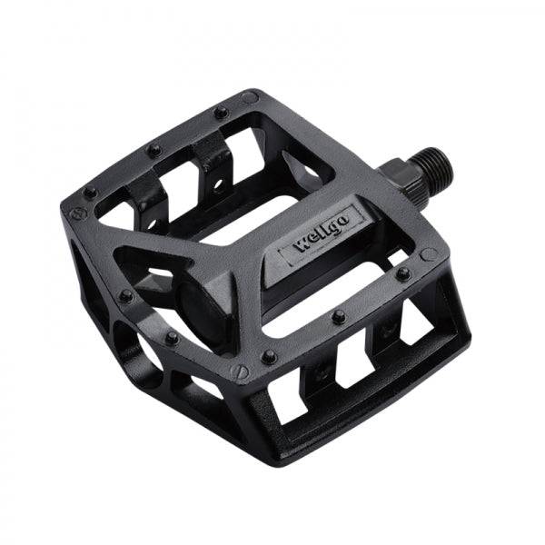 Wellgo Flat Platform Pedals | LU-A18, Alloy | Cycling Boutique